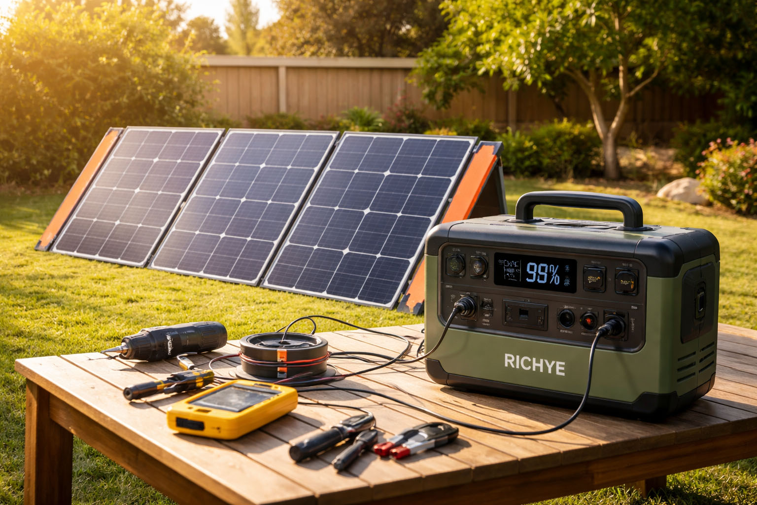 Bright, Quiet Power: Build a Practical DIY Solar Power Station for ...